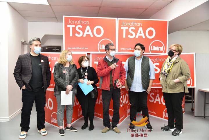 当河谷北安省自由党华裔候选人曹志豪(Jonathan Tsao) 竞选办公室开启_南非_新闻_华人头条