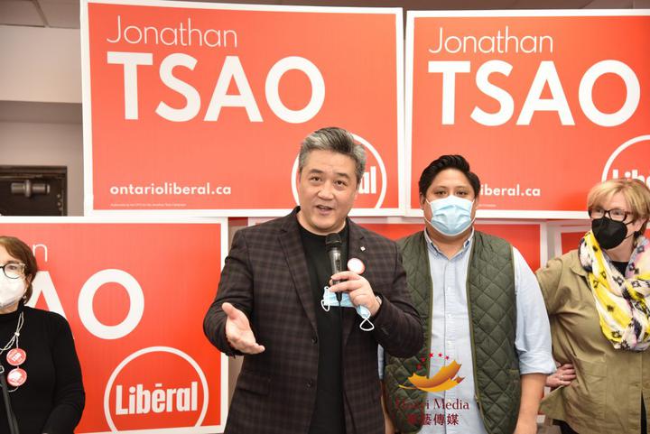 当河谷北安省自由党华裔候选人曹志豪(Jonathan Tsao) 竞选办公室开启_南非_新闻_华人头条