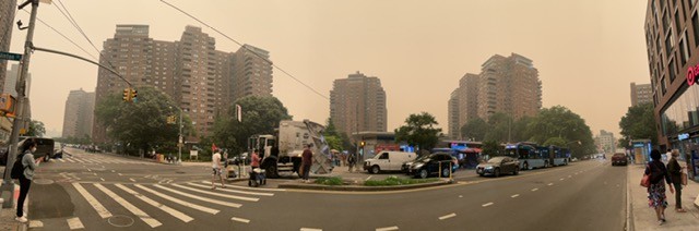 百年不遇-纽约的天变成土黄色_南非_新闻_华人头条