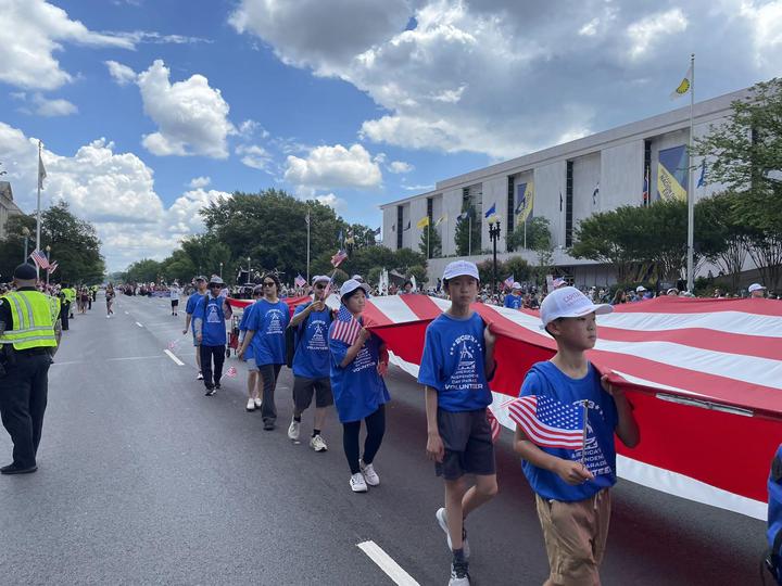 CYOC Participates in July 4 Parade_南非_新闻_华人头条