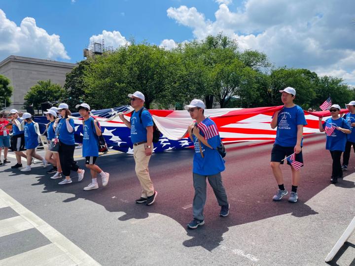 CYOC Participates in July 4 Parade_南非_新闻_华人头条