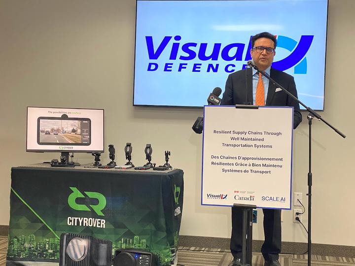 加拿大政府宣布通过SCALE AI基金向 Visual Defense公司的交通运输系统项目提供资金支持_巴西_新闻_华人头条