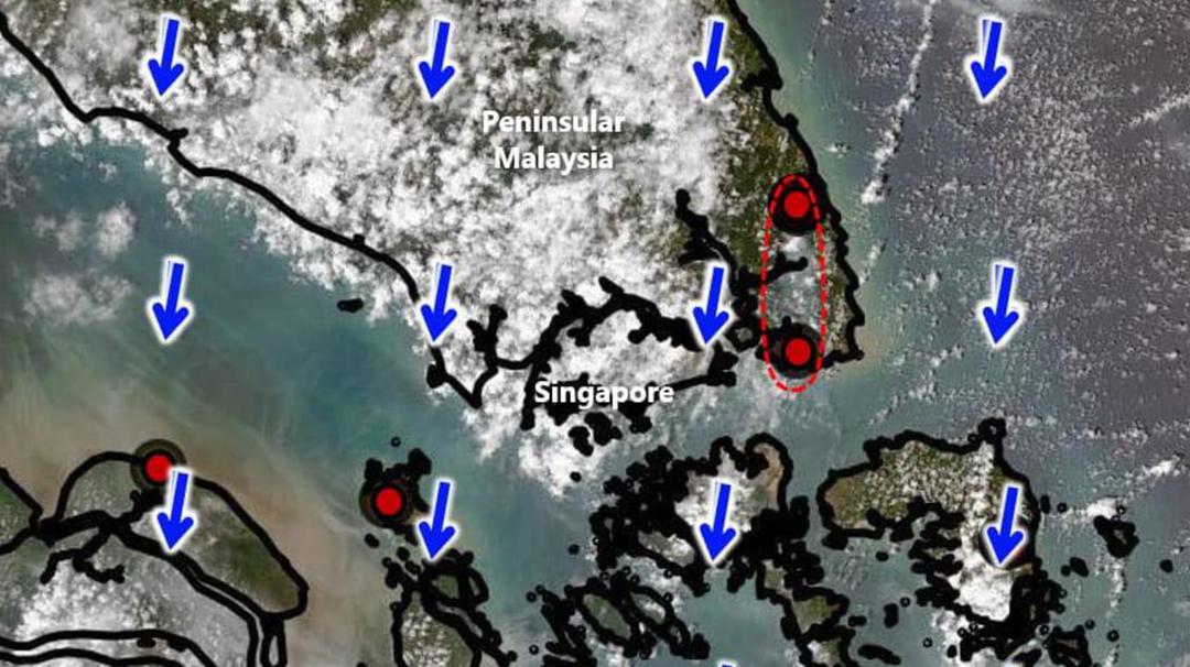 环境局：柔佛东部仍见烟霾 料降雨或舒缓情况_新加坡_新闻_华人头条